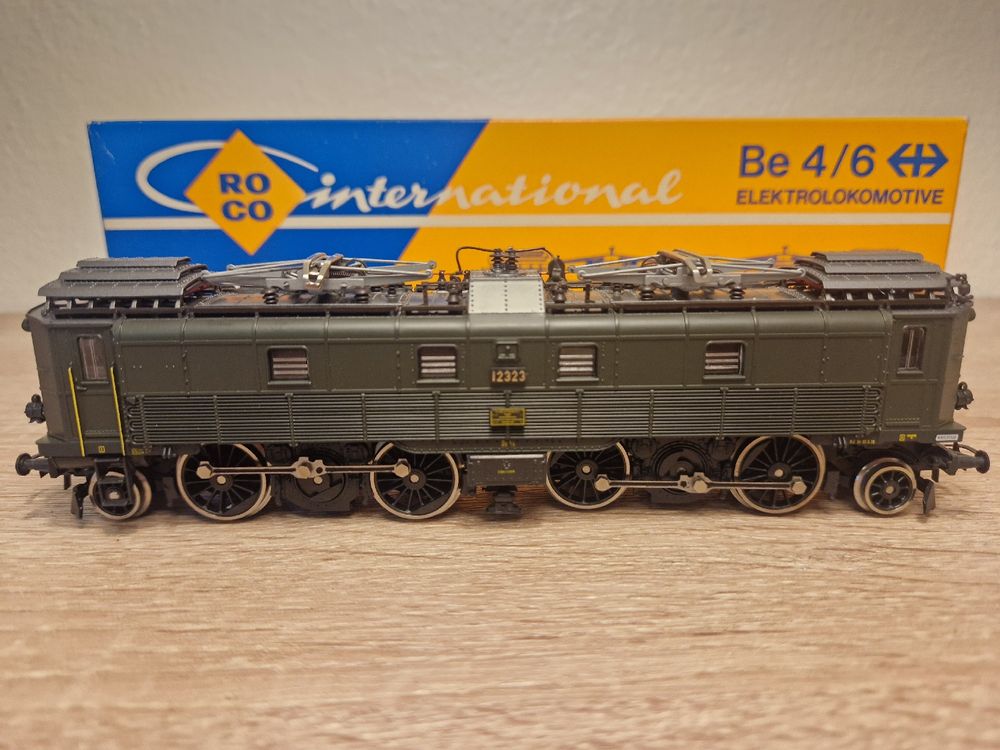 Roco 04191A E-Lok Be 4/6 SBB H0 (D'occasion) à St-Aubin-Sauges pour CHF 64 – avec livraison ...
