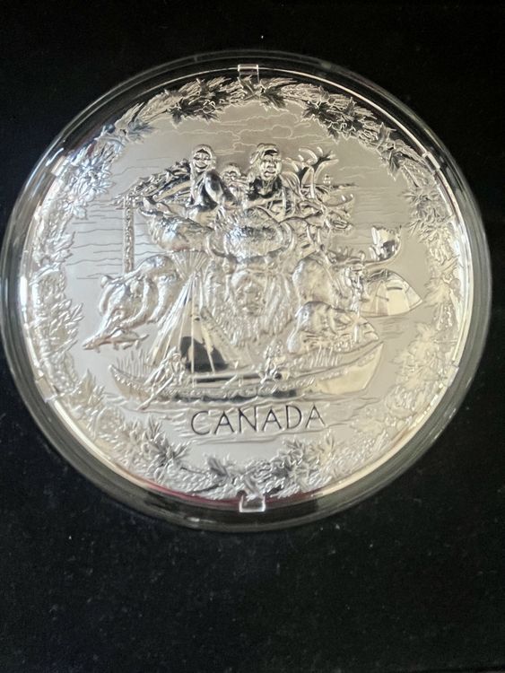 250 Dollar Silbermünze Vancouver 2010 Olympia 2007🇨🇦 (53) (Neu und ...