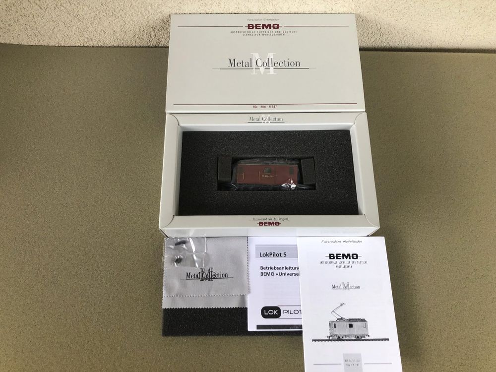BEMO 1377 125 De 2/2 151 RhB "Metal Collection" HOm Digital (Gebraucht ...