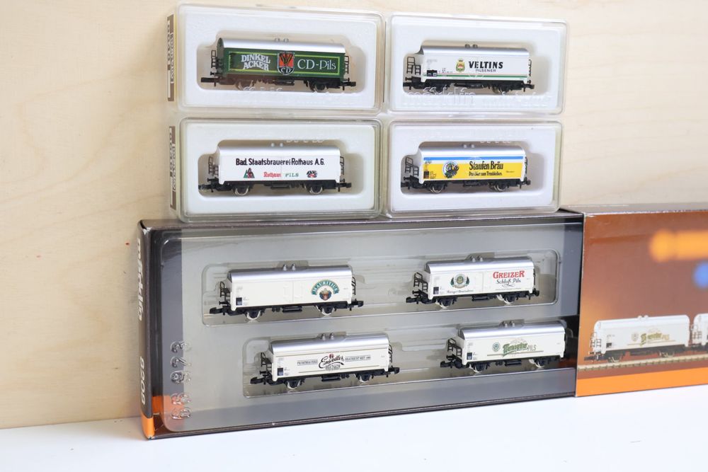 Märklin mini club Bierwagen Set 8208 + mehr - 8-Teilig (Gebraucht) in ...