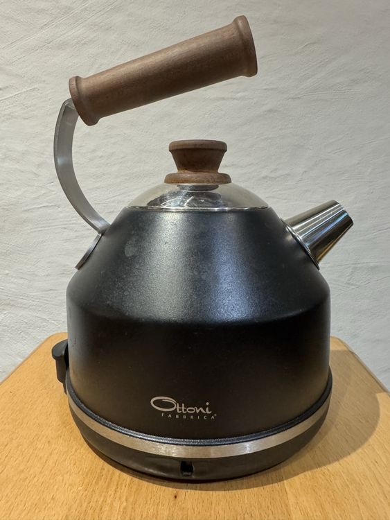 Ottoni Fabbrica Lignum Elegance Wasserkocher - plastikfrei (Gebraucht ...