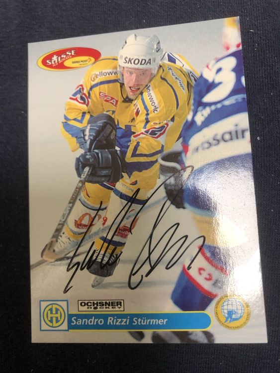 Sandro Rizzi HCD Hockey Card signiert (Gebraucht) in Meierskappel für CHF 1 – mit Lieferung auf ...