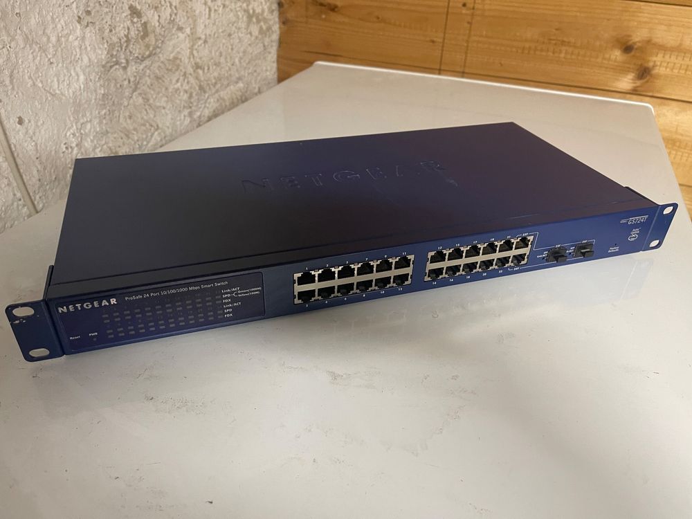 Netgear ProSafe 24 Port GS724T | Kaufen auf Ricardo