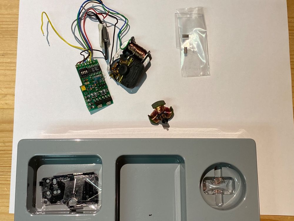 Märklin DELTA Decoder-Set mit Motor aus Re 460 / TOP | Kaufen auf Ricardo