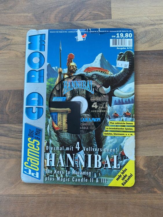 Hannibal (Vintage PC Game MS DOS WINDOWS ) (Neu (gemäss Beschreibung ...