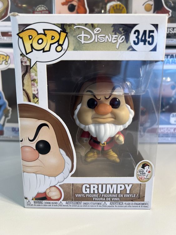 Funko POP Disney Blanche-Neige et les Sept Nains Grumpy (Neu und originalverpackt) in Le Mouret ...