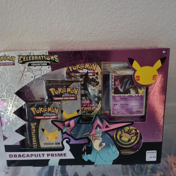 Pokémon Celebrations Dragapult Collection Box OVP (Neu und ...