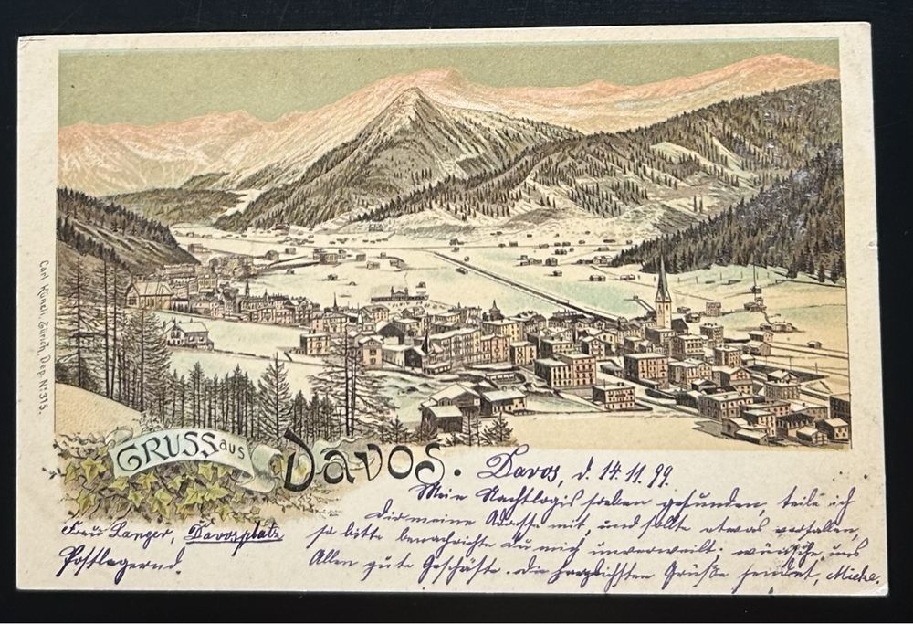 Gruss aus Davos Litho | Kaufen auf Ricardo