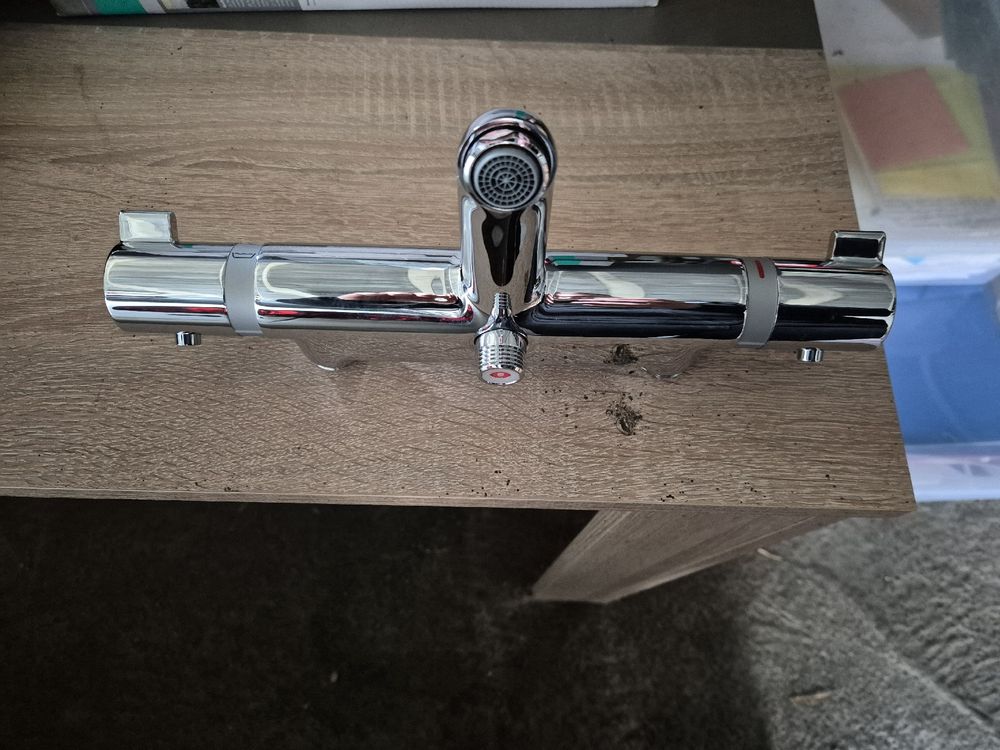 Thermischer Bademischer für vertauschte Anschlüsse (Neu (gemäss ...