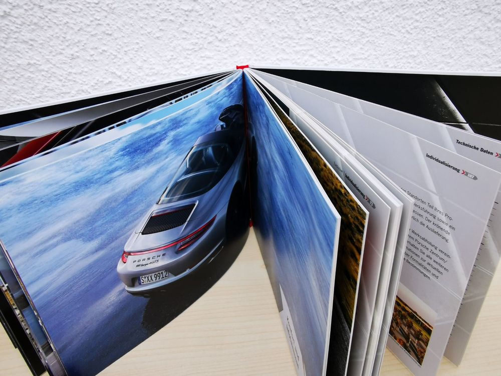 Orig. Prospektbuch Porsche 911 GTS Modelle,01/17,keine Kopie (Neu ...