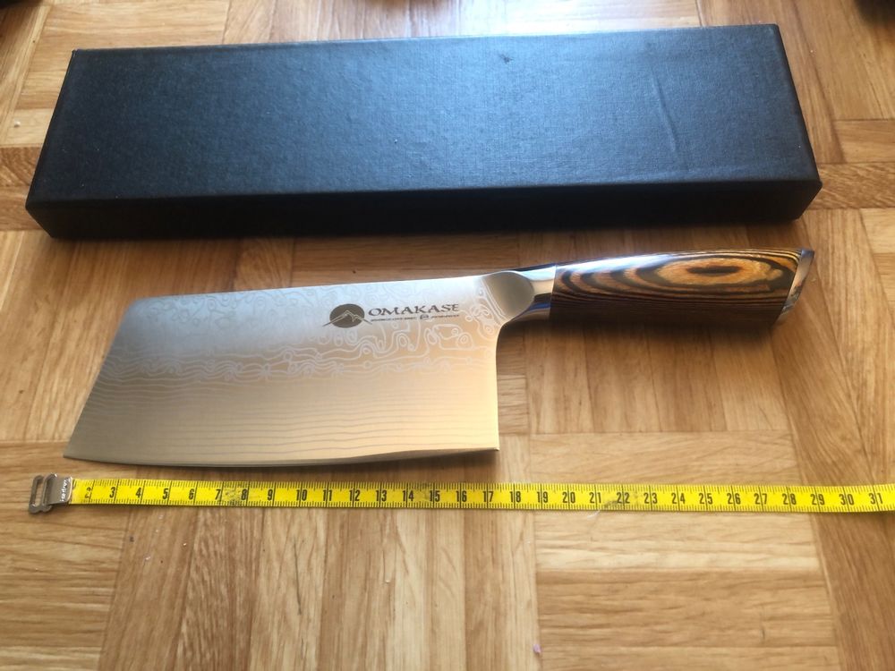 OMAKASE JAPAN KÜCHENMESSER HACKMESSER nr-3 NEU | Kaufen auf Ricardo