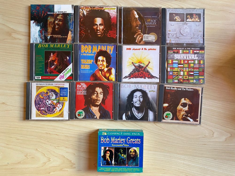 12x Bob Marley CD's | Kaufen auf Ricardo