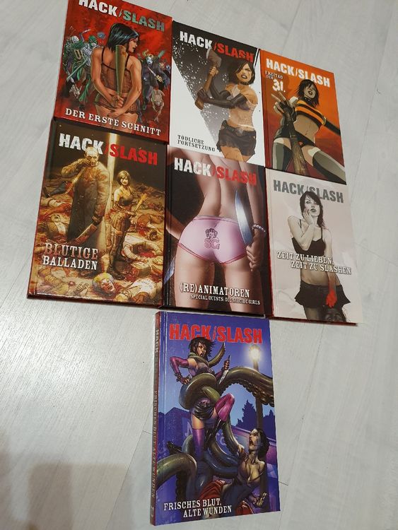 Hack/Slash Comics 1-7 Hardcover von Cross Cult (Gebraucht) in Kirchleerau für CHF 70 – mit ...