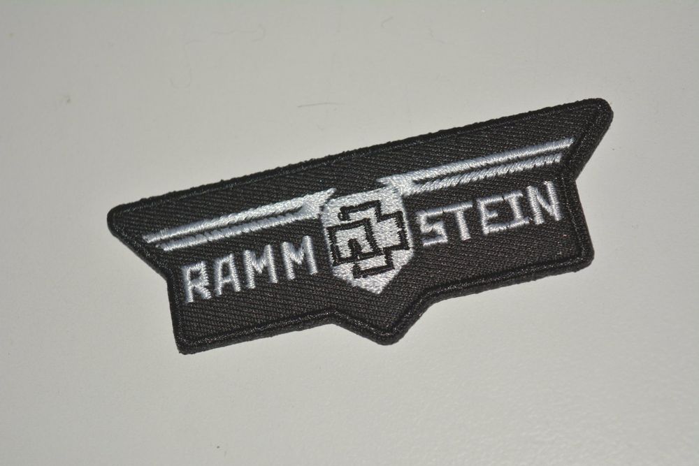 NEU Rammstein patch band sticker aufnäher (Neu und originalverpackt) in ...