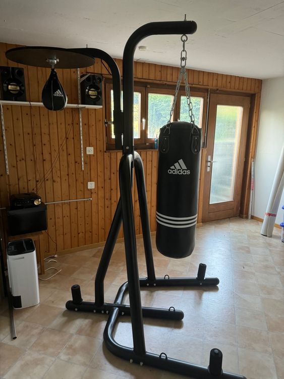 Stand Boxsack mit Speedball von Adidas + Boxzubehör (Neu (gemäss ...