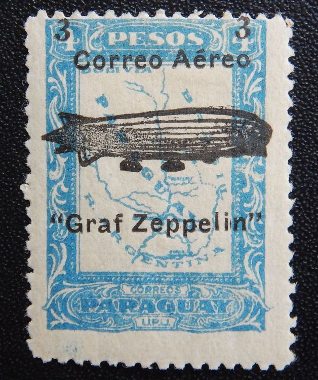 Paraguay Kat. 392* 1931 Zeppelin Kat. 15 Euro (Gebraucht) in Zürich für ...