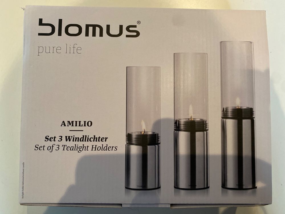 Blomus Amilio Set 3 Windlichter | Kaufen auf Ricardo