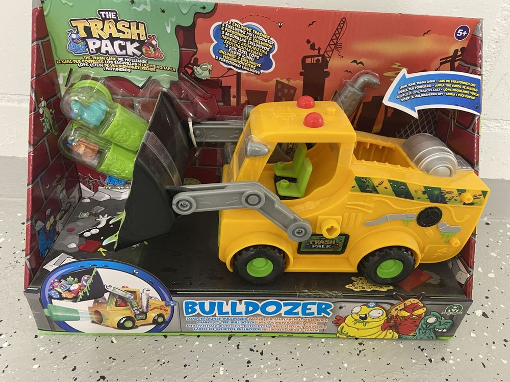 The Trash Pack Bulldozer Spielzeug LKW Neu (Neu und originalverpackt ...
