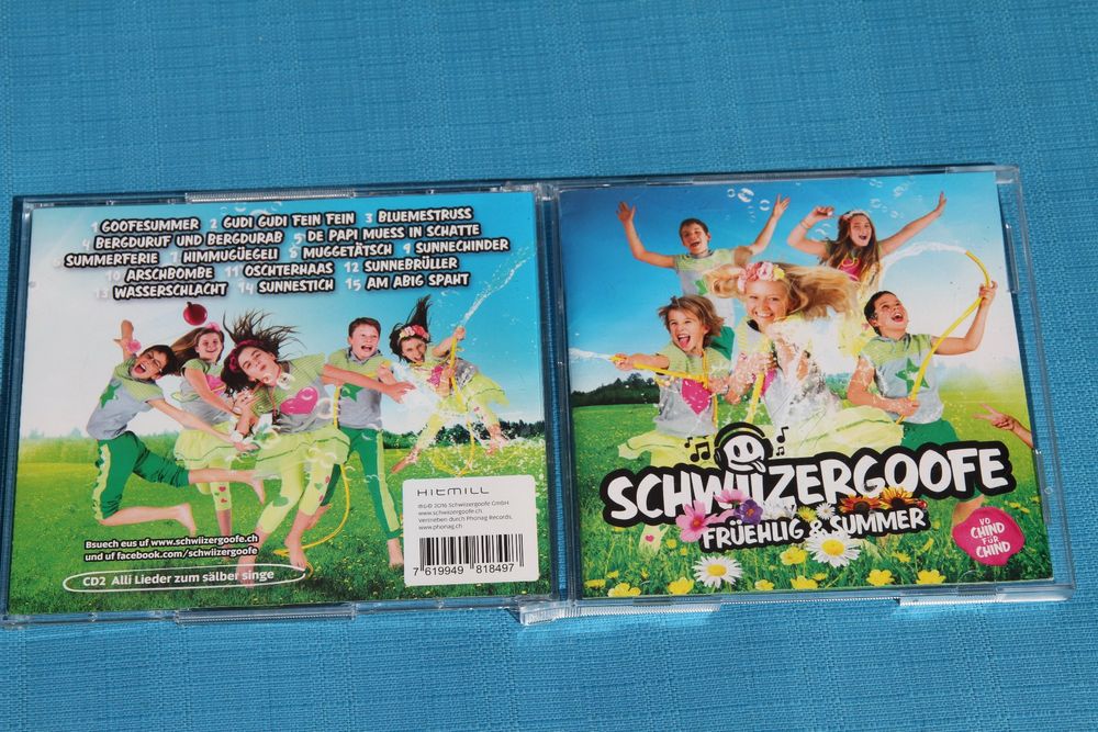 Schwiizergoofe , Frühling und Sommer, CD zum mitsingen, Text (Gebraucht) in Nesselnbach für CHF ...
