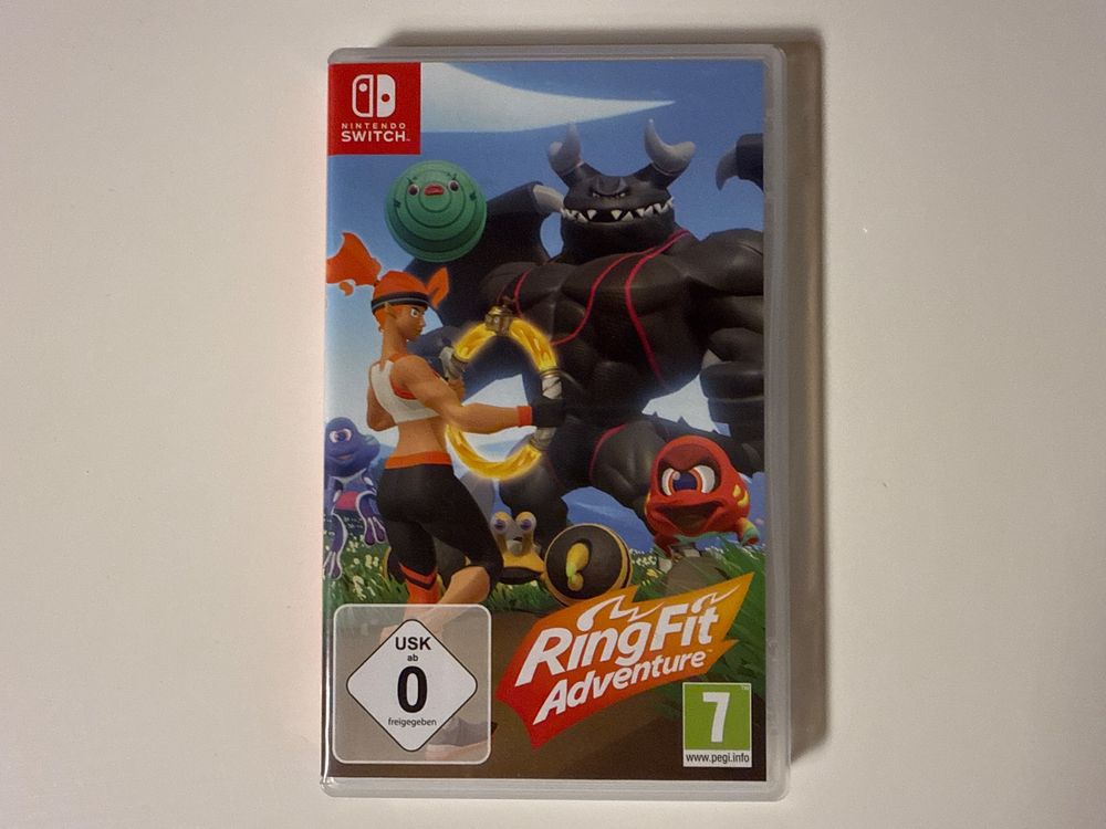 Nintendo Switch Game: Ring Fit Adventure - Top Zustand! (Gebraucht) in ...