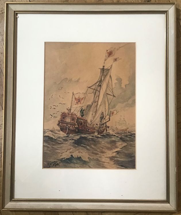 Mehrszene Aquarell Signiert Datiert (Gebraucht) in Root für CHF 10 – mit Lieferung auf Ricardo ...