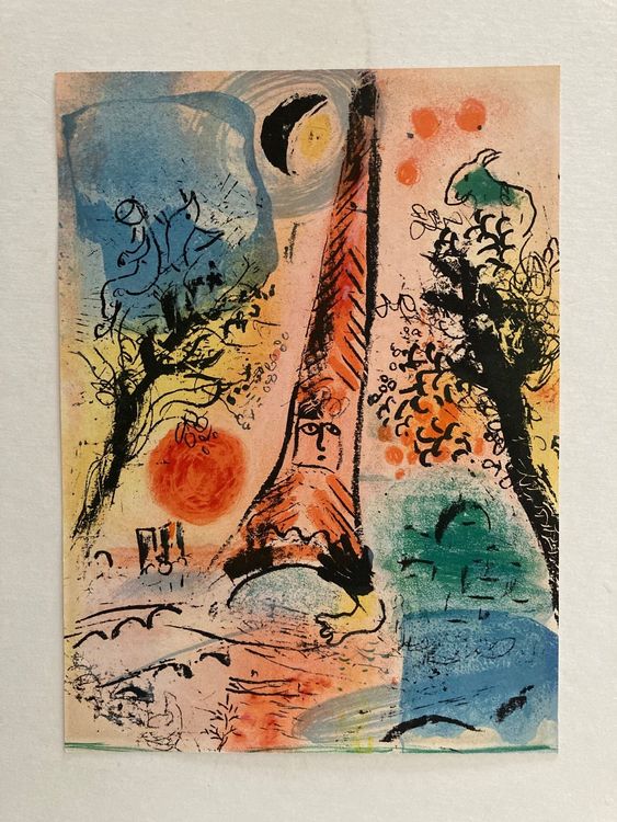 Marc Chagall. Farblithografie, Mourlot (Gebraucht) in Rain für CHF 10 – mit Lieferung auf ...