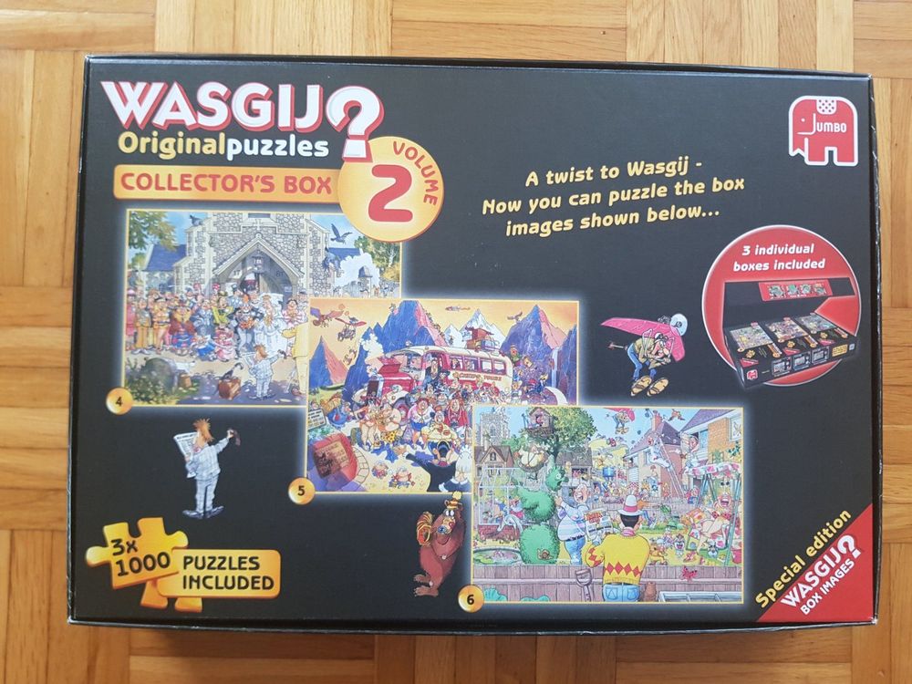 Wasgij Volume 2 Nr. 4/5/6 mit 3 mal 1000 Teile (Gebraucht) in ...