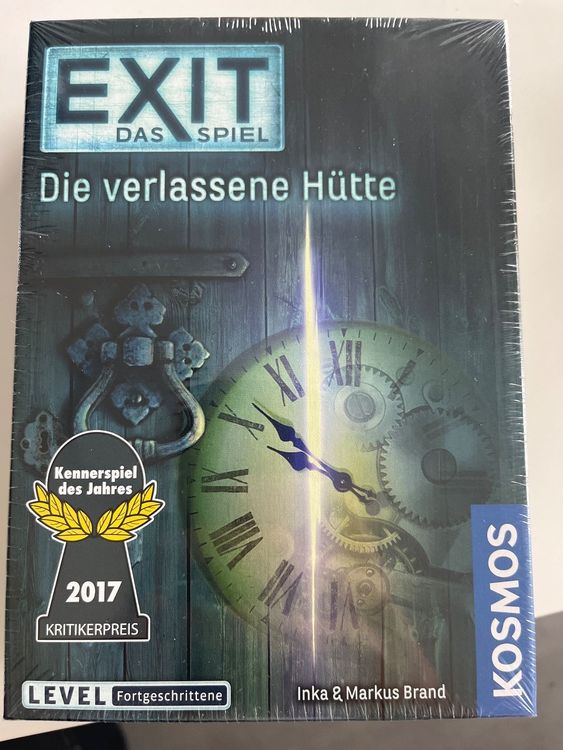 Neu - Exit Spiel „Die verlassene Hütte“ (OVP) (Neu und originalverpackt) in Watt für CHF 8 – mit ...