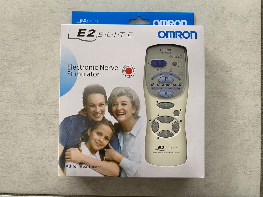 Omron E2 Elite HV-F127-E; Electronic Nerve Simulator (Gebraucht) in ...