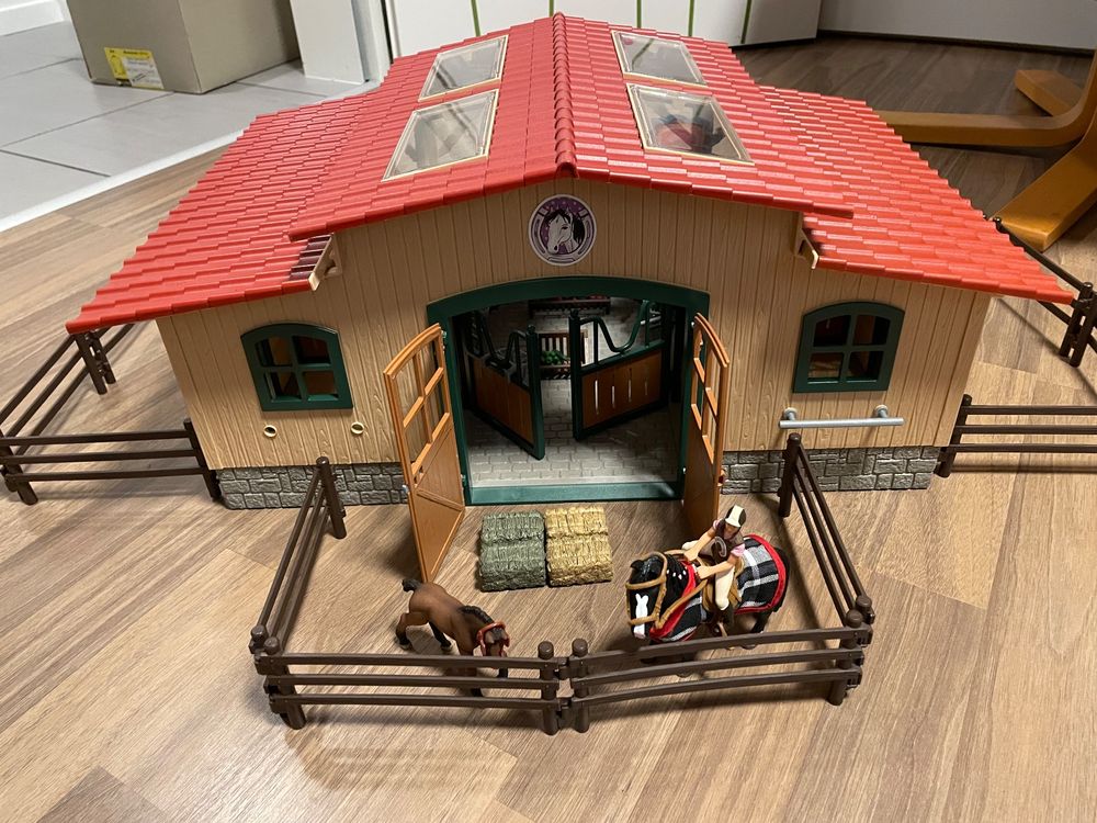 Schleich Pferdestall | Kaufen auf Ricardo