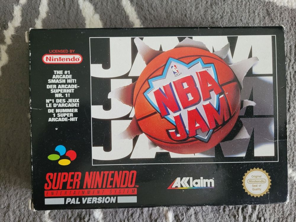 Super Nintendo NBA JAM (Gebraucht) in Mörschwil für CHF 18 – mit ...