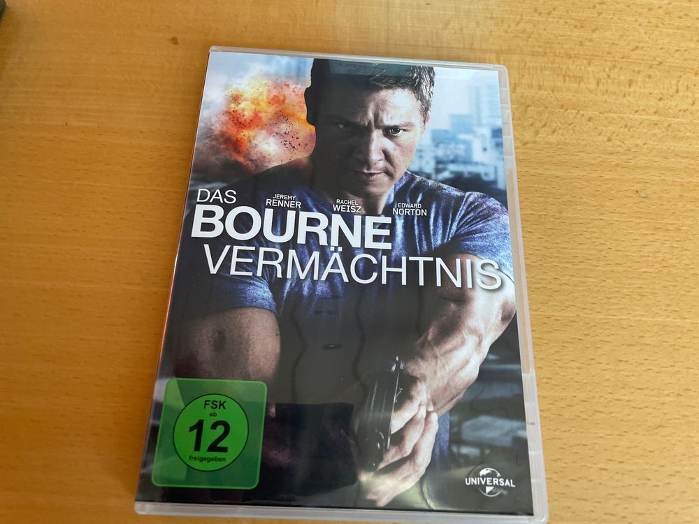 Die Bourne Vermächtnis DVD (Gebraucht) in Zwingen für CHF 2 – mit Lieferung auf Ricardo kaufen