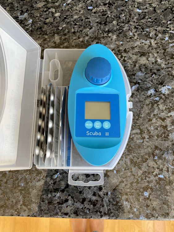 Elektronischer Pooltester Scuba II, wie neu! (Neu (gemäss Beschreibung ...