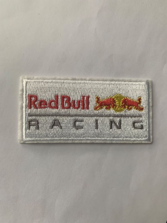 Red Bull Racing Silber Patch Badge, Bügelbild (Neu und originalverpackt ...