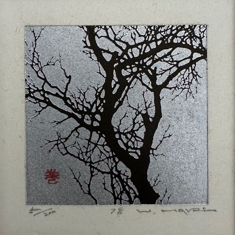 Hadu Maki (1924-2000) Lithographie Handsigniert (Gebraucht) in Root für CHF 184 – nur Abholung ...