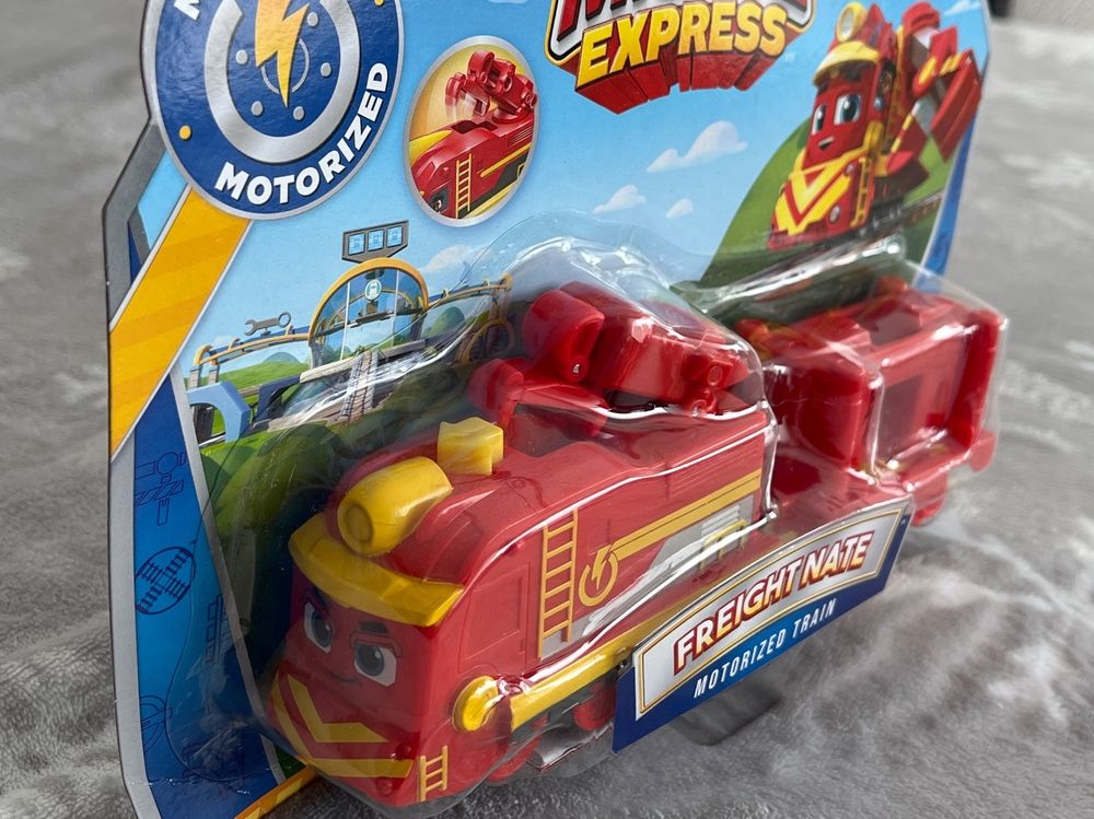Spin Master Mighty Express Motorisierter Zug Frachter Nick (Neu und ...
