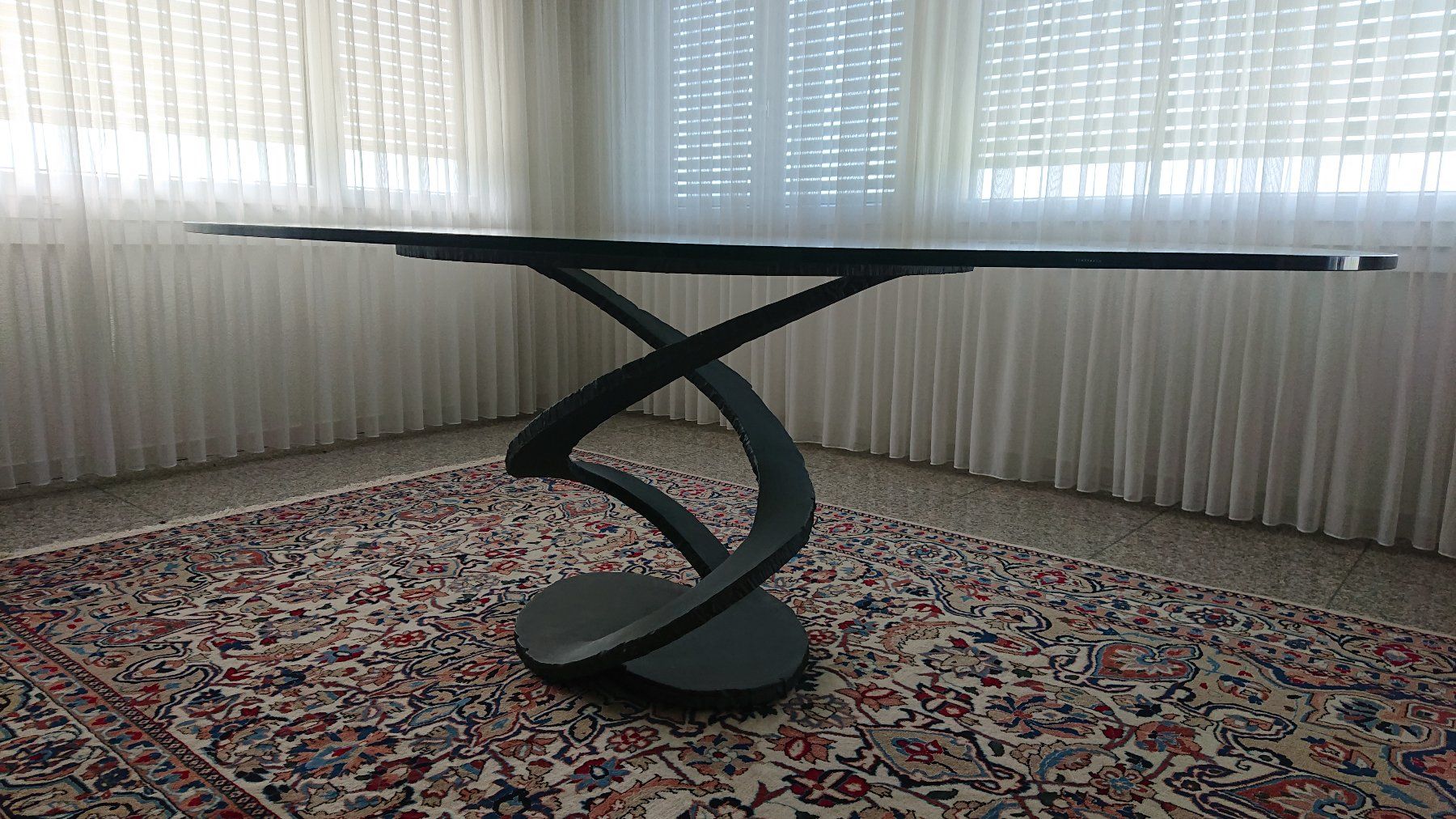 Esstisch Fleur de Fer, Maurice Barilone für Roche Bobois (Gebraucht) in ...