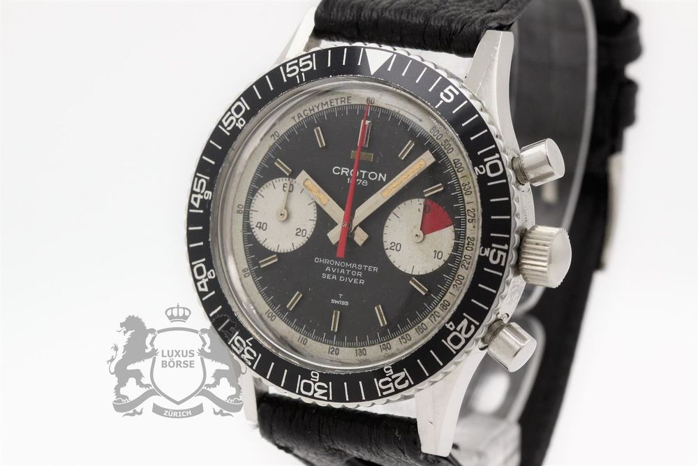 CROTON Chronomaster Aviator Sea Diver Chronograph *3755 | Kaufen auf ...