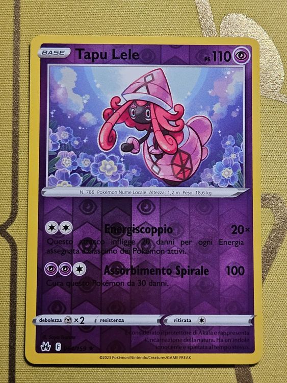 Crown Zenith - Tapu Lele 064/159 (Gebraucht) in Bellinzona für CHF 0.6 ...