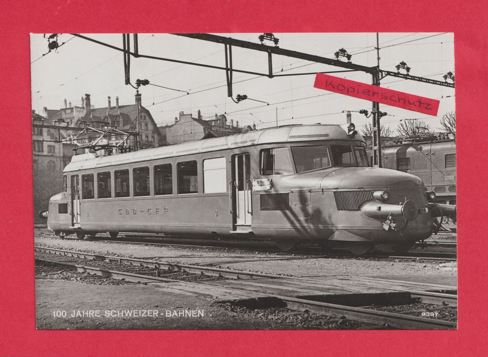 100 Jahre Schweizer-Bahnen Leichttriebwagen "Roter Pfeil" (Gebraucht) in Zürich für CHF 8.5 ...