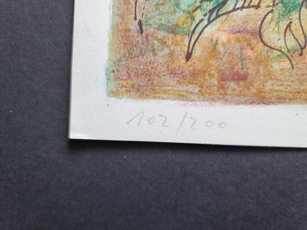 Johann Peter Pernath (1941) LITHOGRAPHIE SIGNIERT NUMMERIERT (Gebraucht) in Gersau für CHF 28 ...