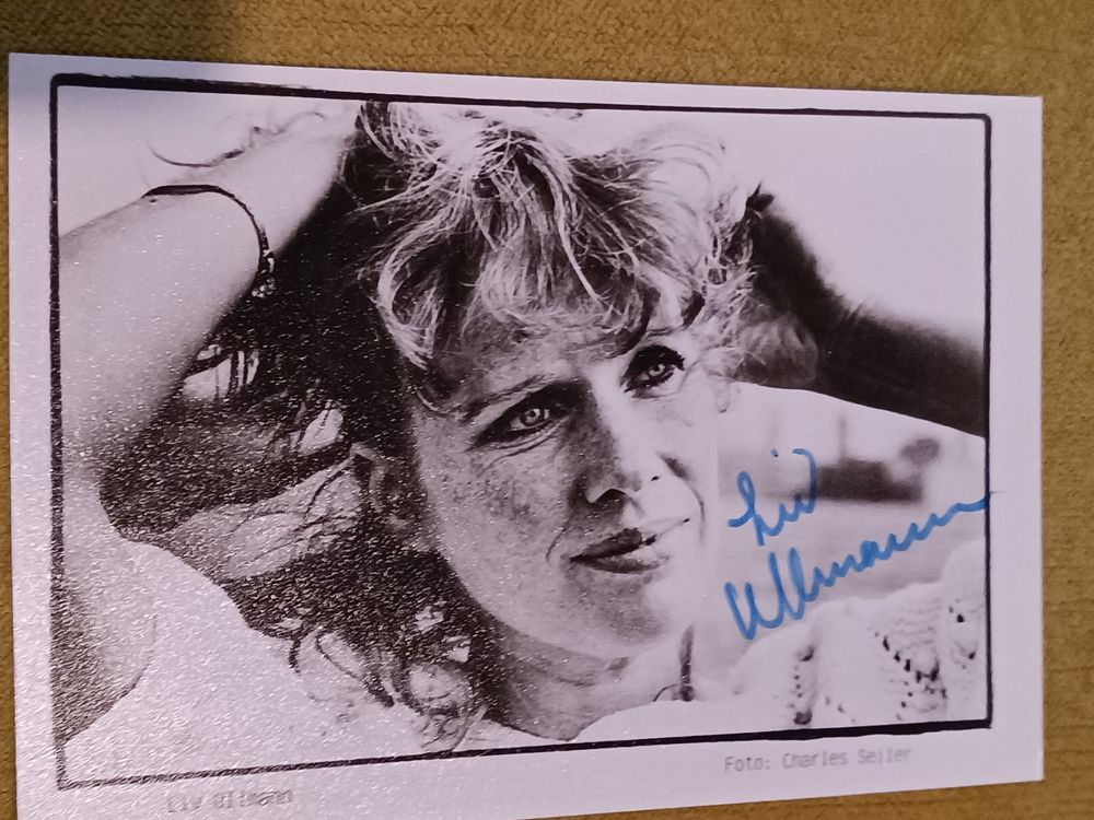 Liv Ullmann - handsigniert (Gebraucht) in Menziken für CHF 25 – mit Lieferung auf Ricardo kaufen