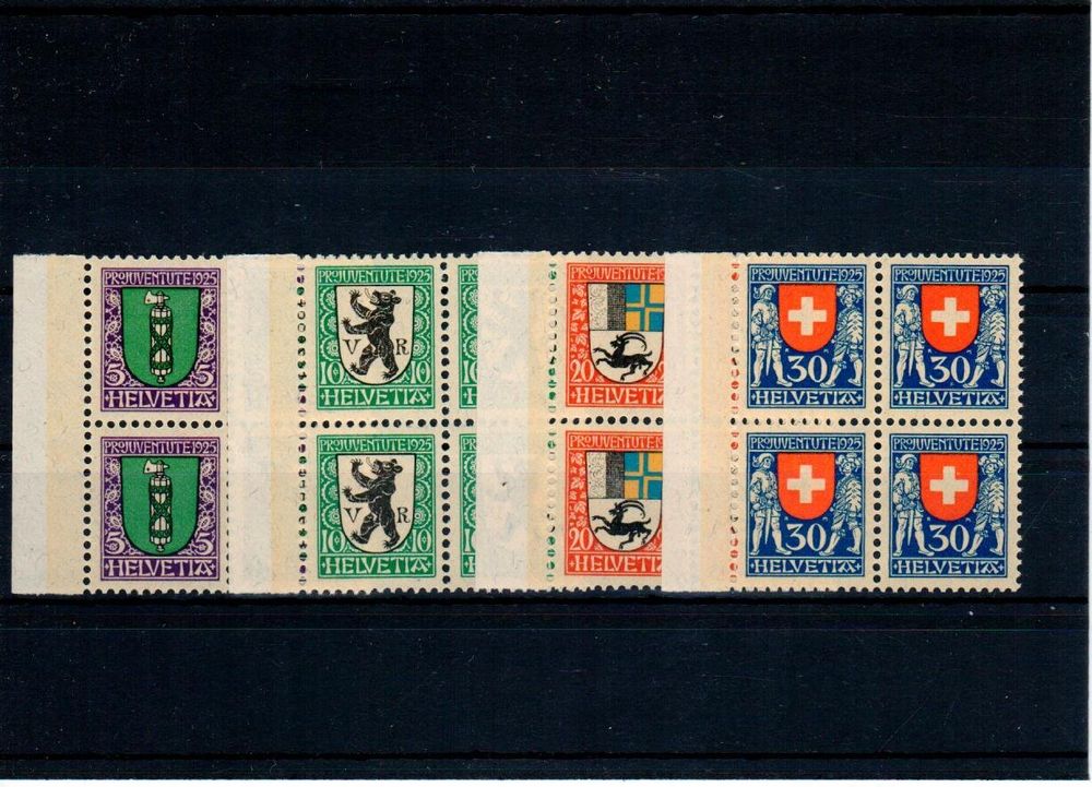 Pro Juventute 4er Blöcke 1925 ** | Kaufen auf Ricardo