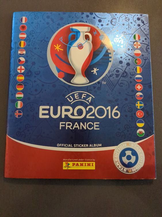 Panini Album UEFA EURO 2016 komplett (Gebraucht) in Lyss für CHF 21 ...