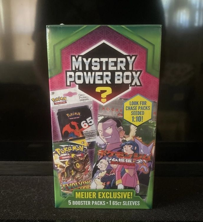 Pokémon Mystery Power Box - 5 Boosterpacks (Neu und originalverpackt ...