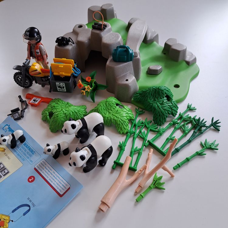 Les Pandas WWF Playmobil 5272 (Gebraucht) in Corgémont für CHF 14 – mit ...