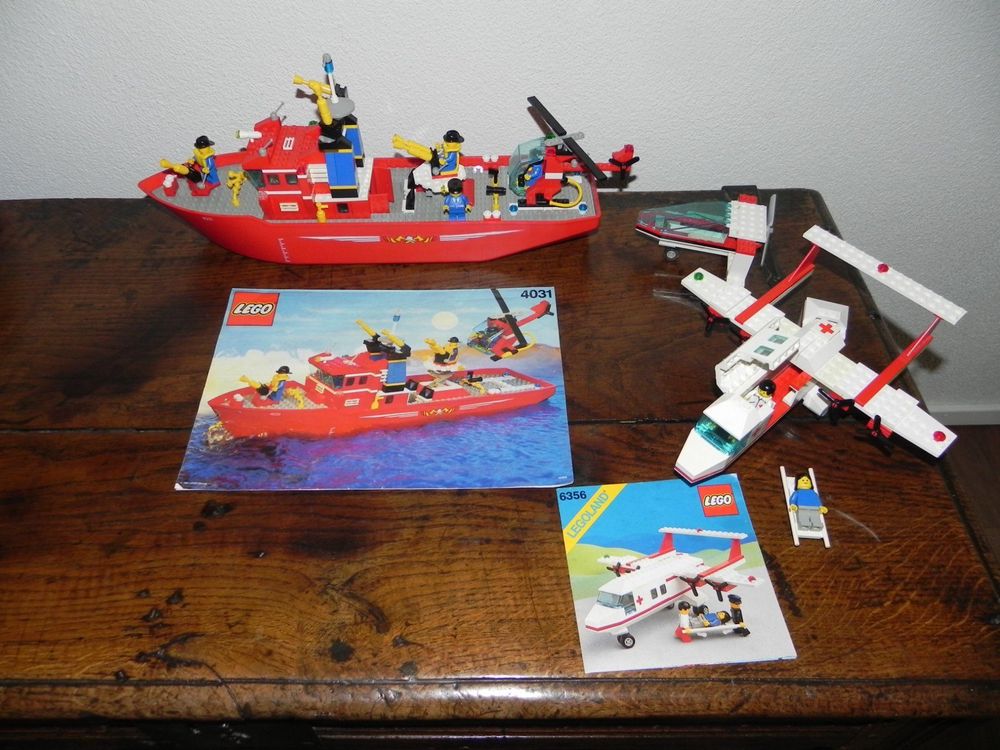 Lego 4031 Lego 6356 Schiff Flugzeug (Gebraucht) in Neuenkirch für CHF ...