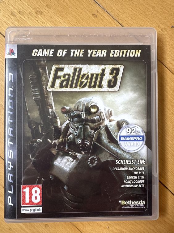Fallout 3 Game of the Year Edition (PS3) (Gebraucht) in Thun für CHF 20 ...