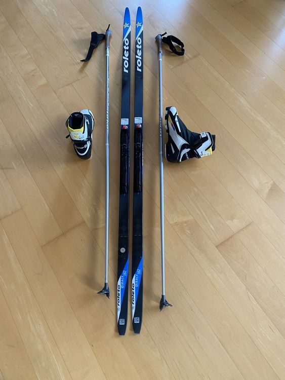 Langlauf-Set Skating, Roleto-Salomon | Kaufen auf Ricardo