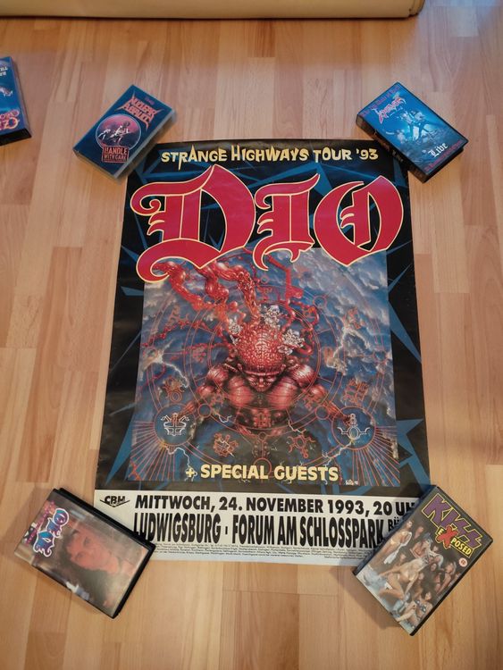 dio strange highways tour poster 1993 (Gebraucht) in Stansstad für CHF ...